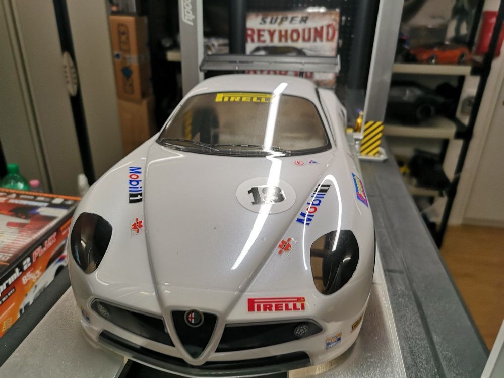 Alfa Romeo C8 Le Mans Competition Karo 1:10 neu lesen (Neu und ...