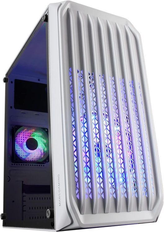 Mars Gaming MC-S2, Gehäuse PC Micro-ATX Ultra-Kompakt, weiss | Kaufen ...