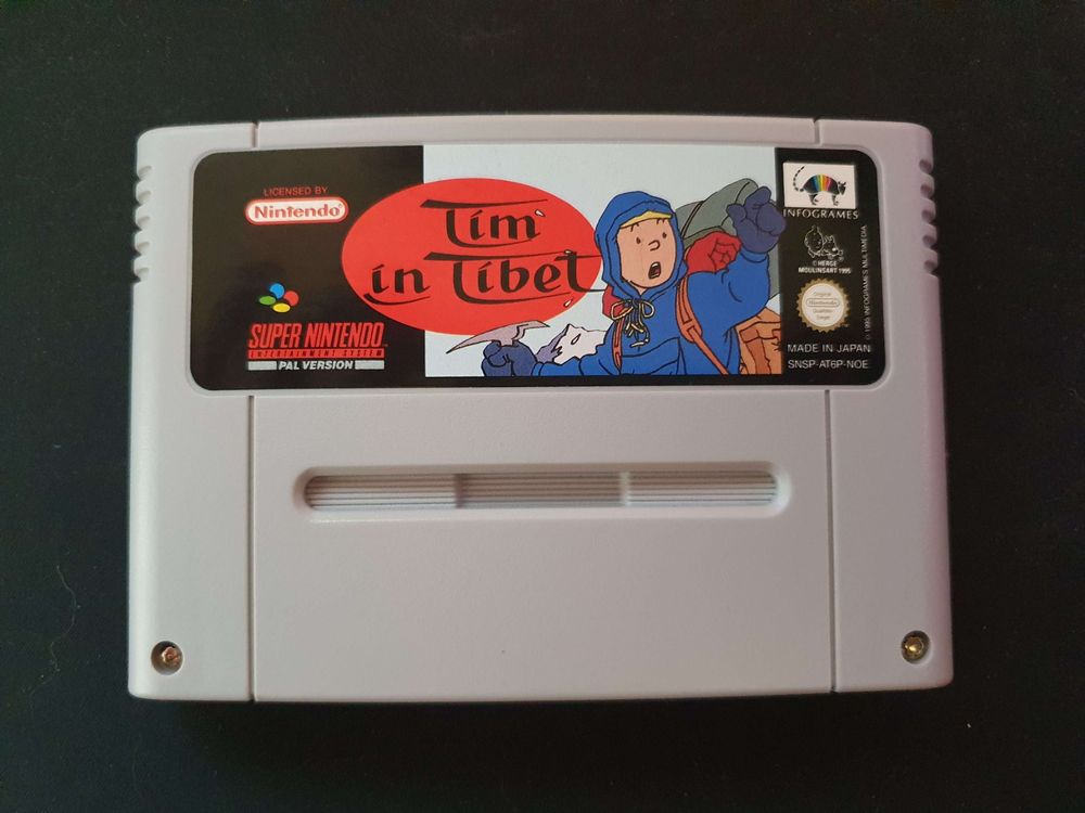 Tim in Tibet für Super Nintendo SNES (PAL) (Gebraucht) in St. Gallen ...