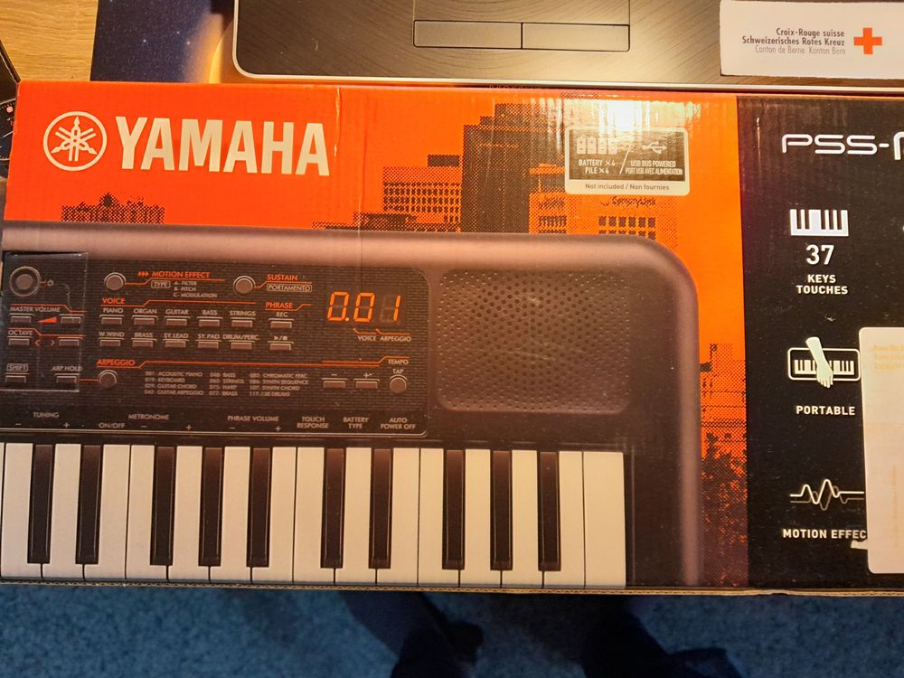 Yamaha PSS-A50 mini Keyboard (Gebraucht) in Orpund für CHF 35 – mit ...
