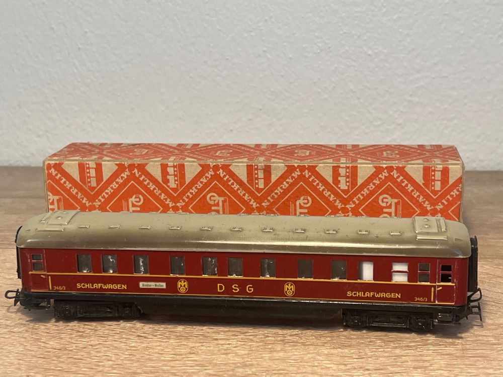 Märklin 346/3 Schlafwagen DSG H0 OVP (1) (D'occasion) à pour CHF 49 ...