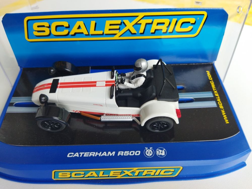 Caterham 7 R500, weiss von Scalectrix Slot Car 1/32 | Kaufen auf Ricardo