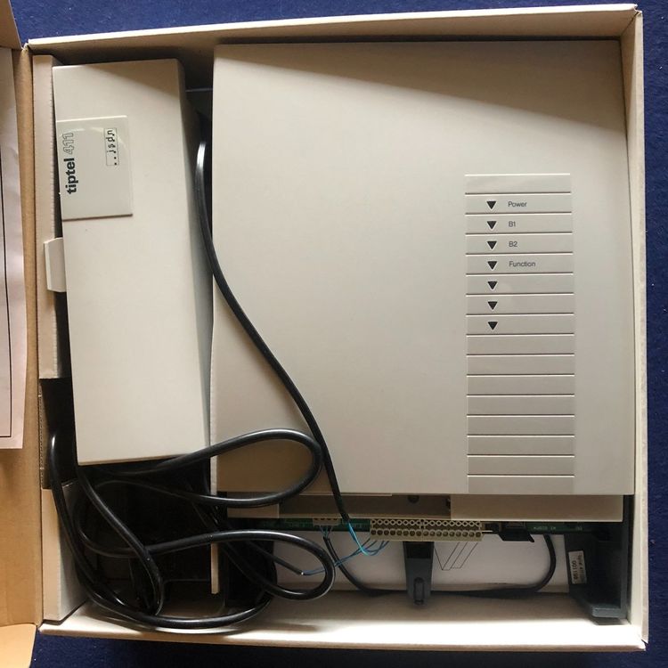 PABX Tiptel 411+ appareil tiptel 192 le tout jamais utilisé | Kaufen auf Ricardo