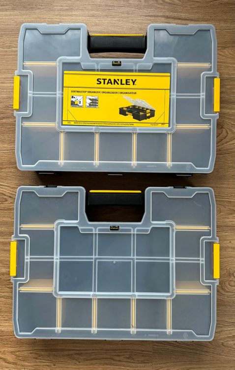 2x Stanley SortMaster Organizer 9.2 × 44.2 × 32.7 CM (Gebraucht) in für ...