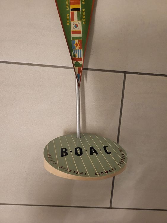 WM 1954 Original Wimpel SCH British Airways BOAC Fussball (Gebraucht ...