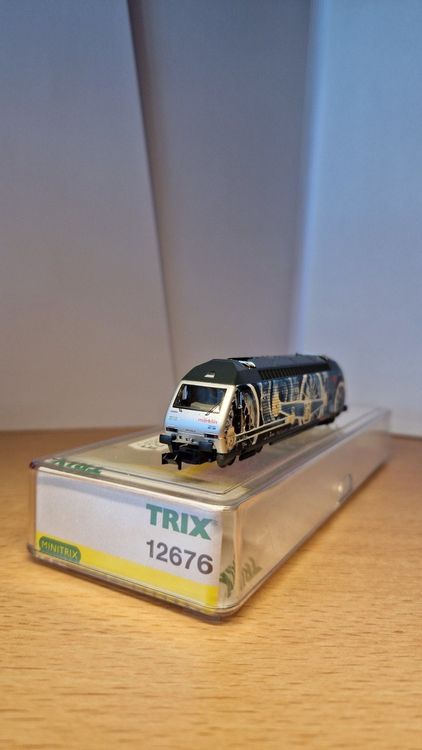 SBB Re460 seltenes Krokodil Gestänge Design von Trix Spur N | Kaufen auf Ricardo