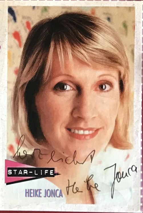 Heike Jonca Autogramm signiert Magazinbild 10x15cm (Gebraucht) in ...