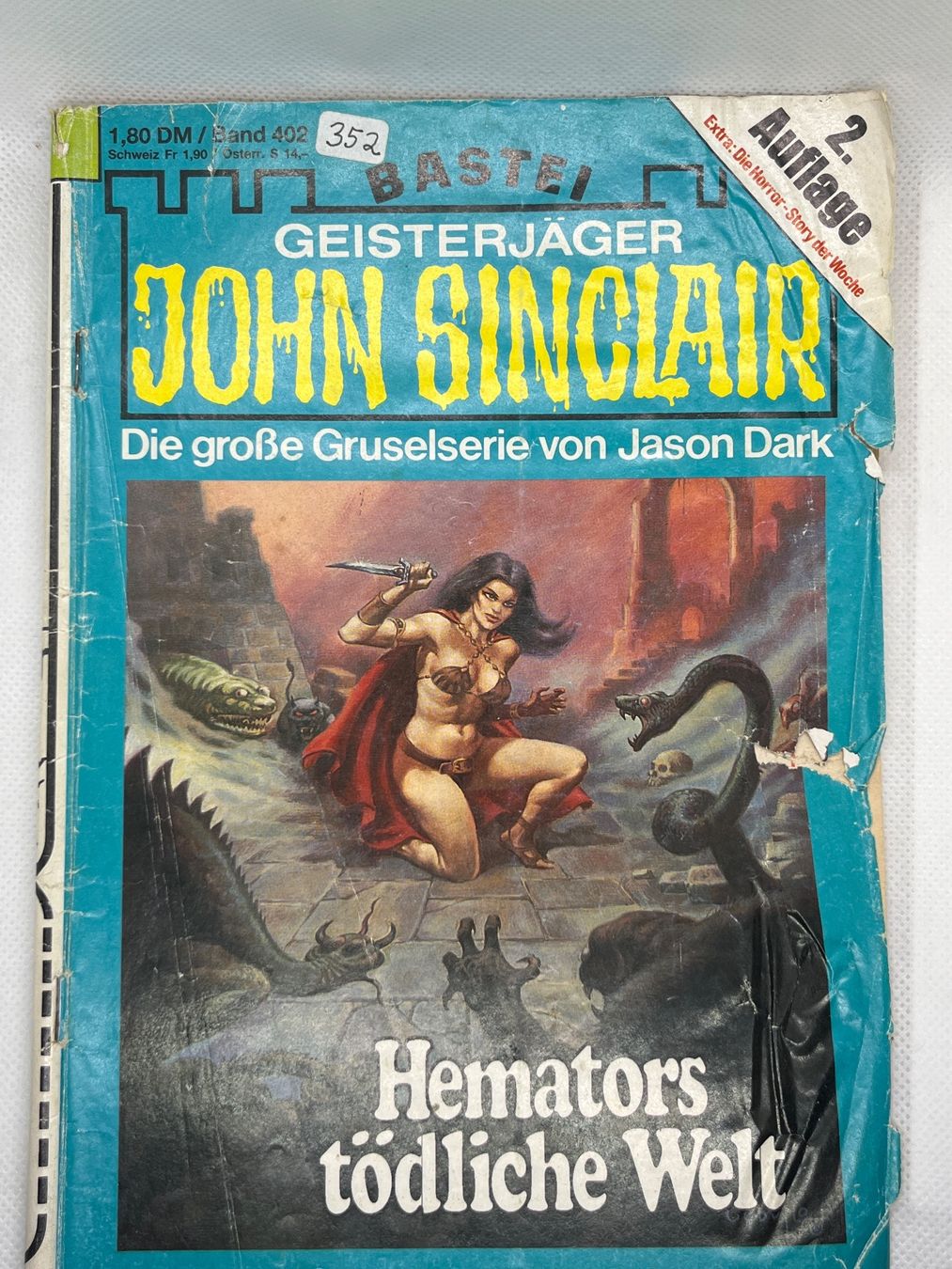 John Sinclair Band 402 - Hemators tödliche Welt, 2. Auflage (Gebraucht ...
