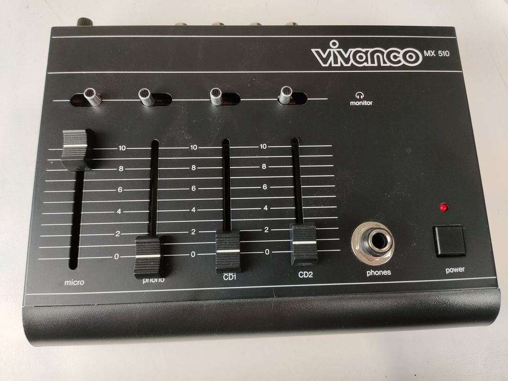 Vivanco MX510 4-Kanal Mixer | Kaufen auf Ricardo