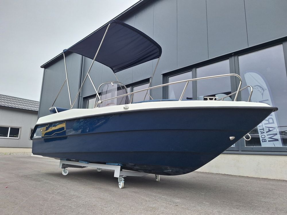 NEU 480 DLX Badeboot Familienboot Motorboot GFK Boot (Neu und ...