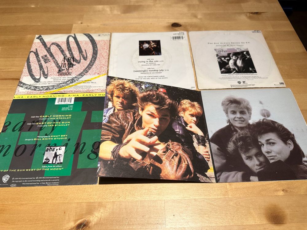 AHA A-HA tolle Singles 80's 7" Top Special Limited Edition (Gebraucht ...