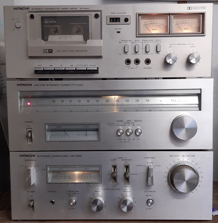 Hitachi Stereoanlage (Gebraucht) in Kleinlützel für CHF 180 – mit ...