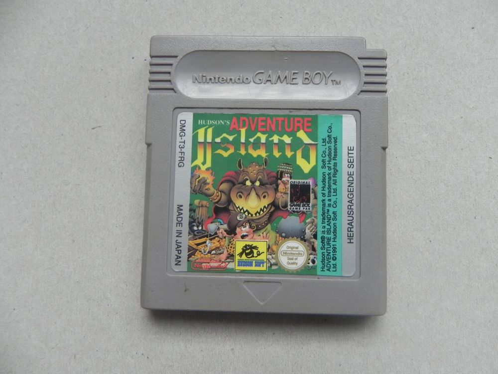 Nintendo Gameboy Game Boy Spiel Adventure Island (Gebraucht) in Siebnen ...