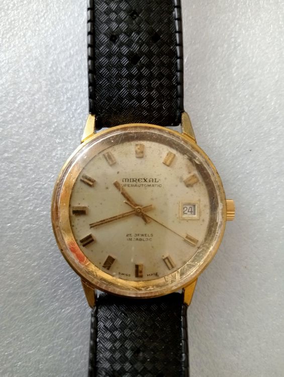 Mirexal Superautomatic 25 jewels incabloc 35mm Armbanduhr (Gebraucht) in Zürich für CHF 25 – nur ...