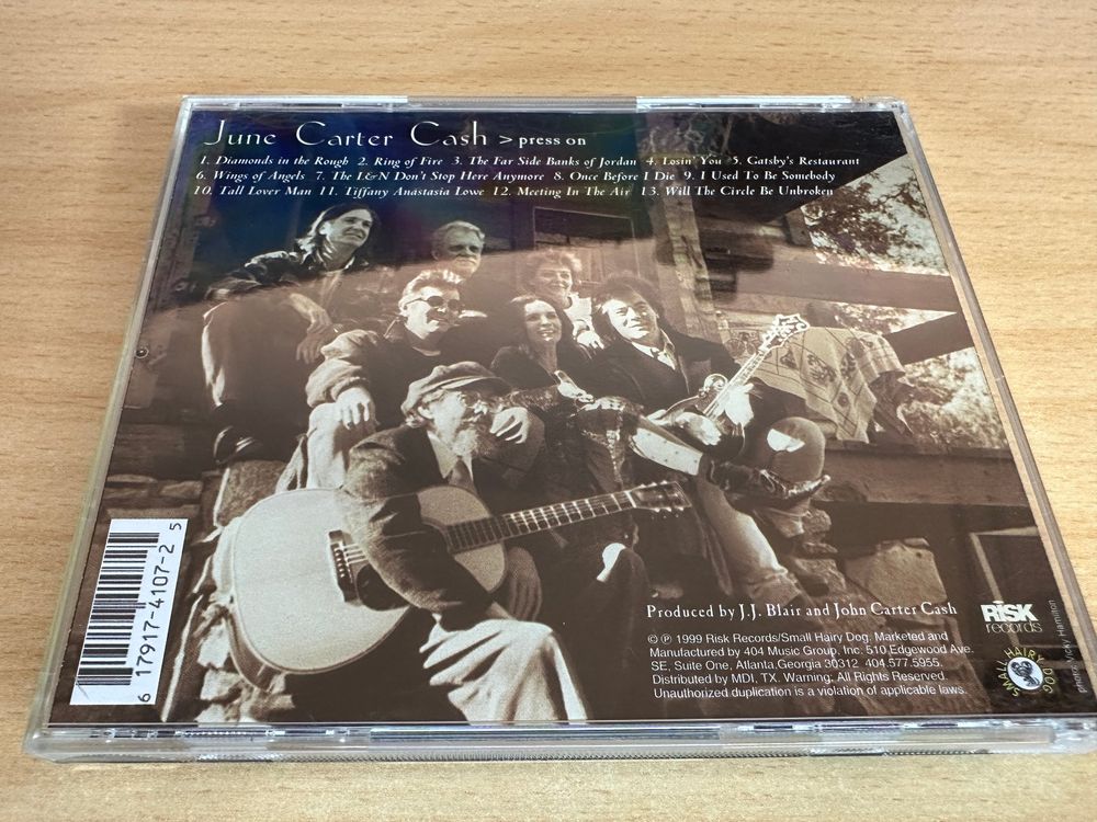 June Carter Cash – Press On (Gebraucht) in Rikon im Tösstal für CHF 8.5 ...