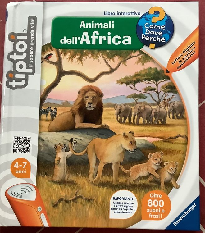 TIPTOI COME DOVE PERCHE ?ANIMALI dell ‚ AFRICA | Kaufen auf Ricardo