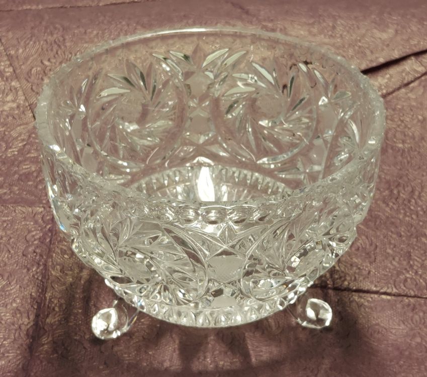 KRISTALL APÉRO SCHALE ANTIK | Kaufen auf Ricardo