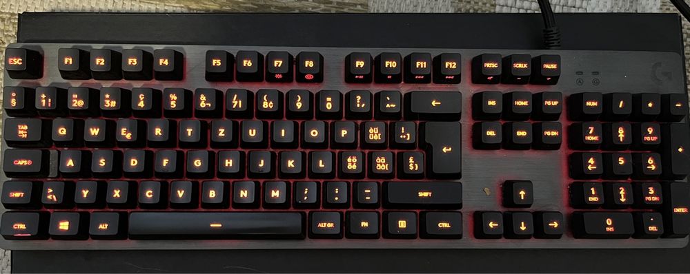 Clavier Logitech Swiss Gamer illuminé | Kaufen auf Ricardo
