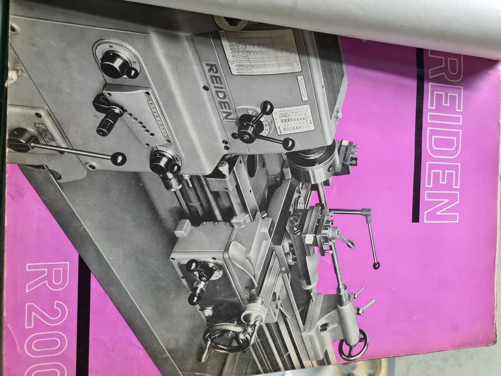 aus Garagenräumung: Drehbank Reiden R 200 mit Digitalanzeige (Gebraucht) in Muri AG für CHF 3000 ...