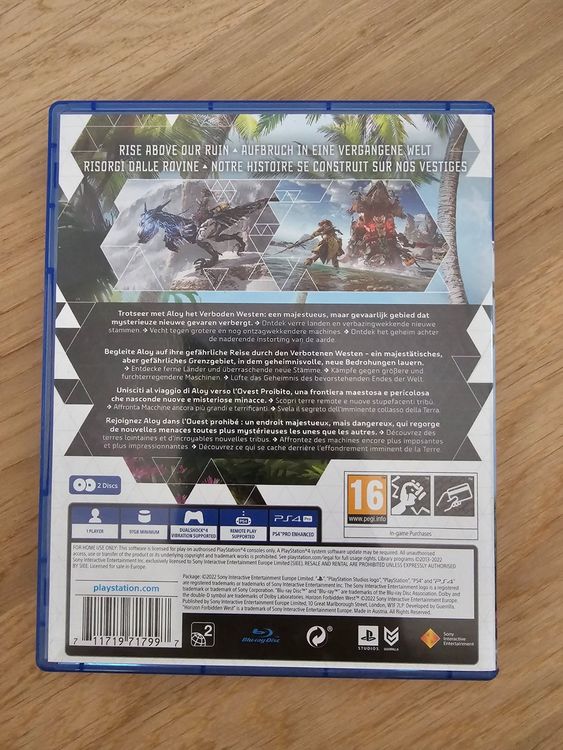 Forza Horizon Forbidden West PS4 Gratis Update auf PS5!! (Neu (gemäss ...