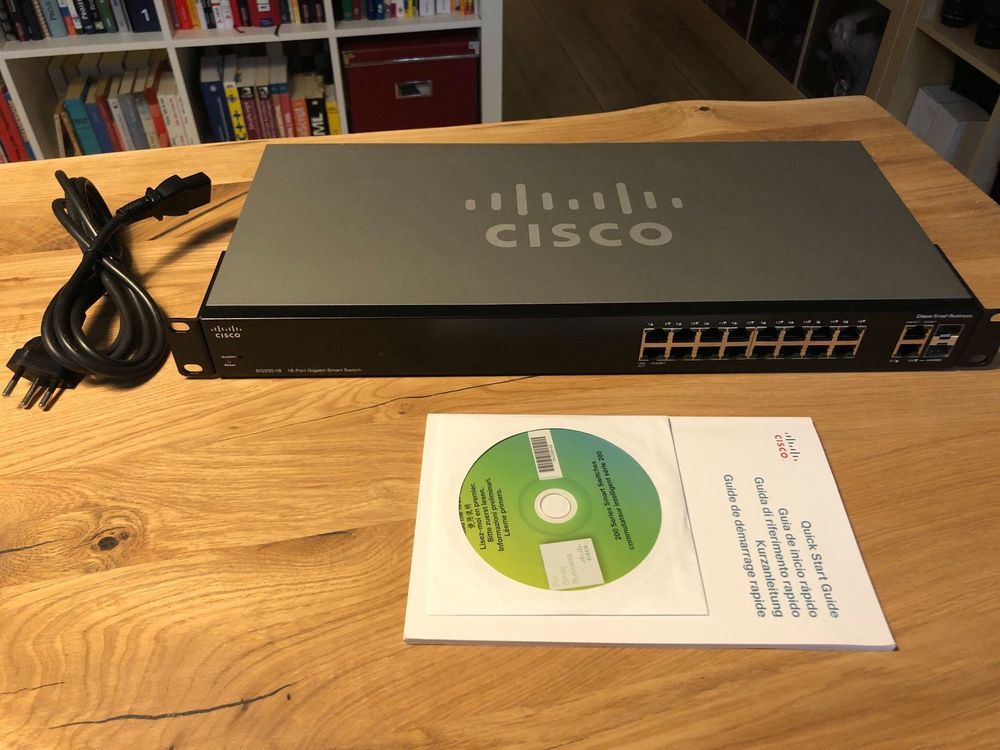 Cisco Switch SG-200-18 (D'occasion) à Eggenwil pour CHF 80 – avec ...