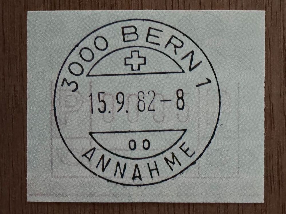 ATM Typ 6, Teildruck, schwacher Druck, zusätzliche Linie un- (Gebraucht ...