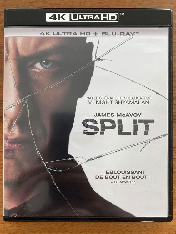 Split - 4K UHD + Blu-Ray (Gebraucht) in Lenzburg für CHF 13.6 – mit Lieferung auf Ricardo kaufen