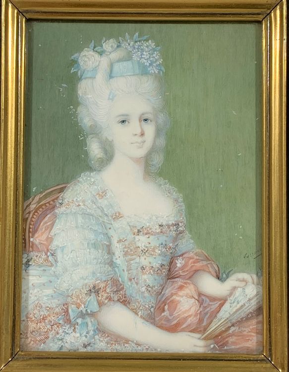 Antikes Gemälde von einer Dame unleserlich Signiert (Gebraucht) in Root für CHF 45 – mit ...