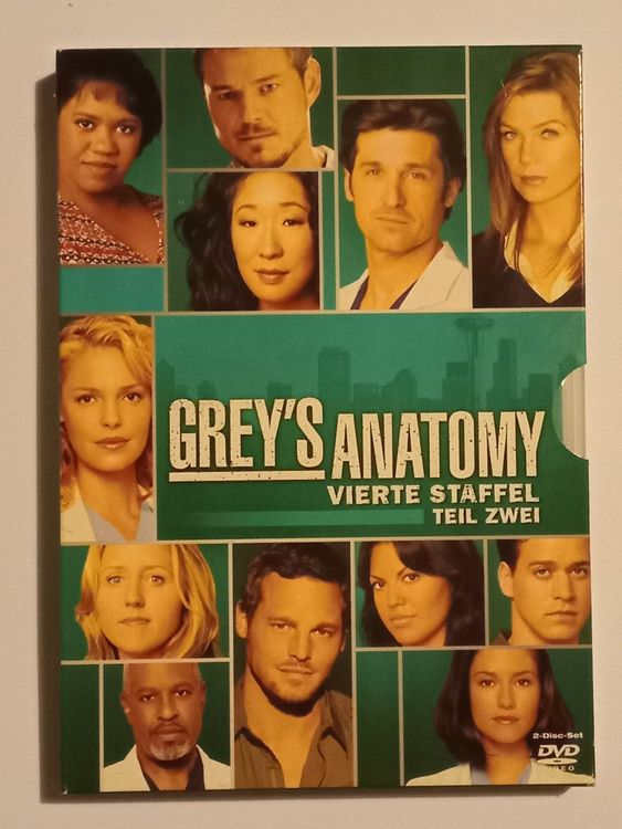 K7 DVD - GREY'S ANATOMY - Staffel 4 / Teil 2 (de) (2 DVD's) (Gebraucht ...