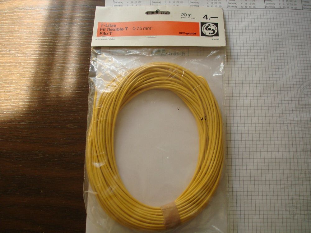 Elektrodraht T-Litze | Kaufen auf Ricardo