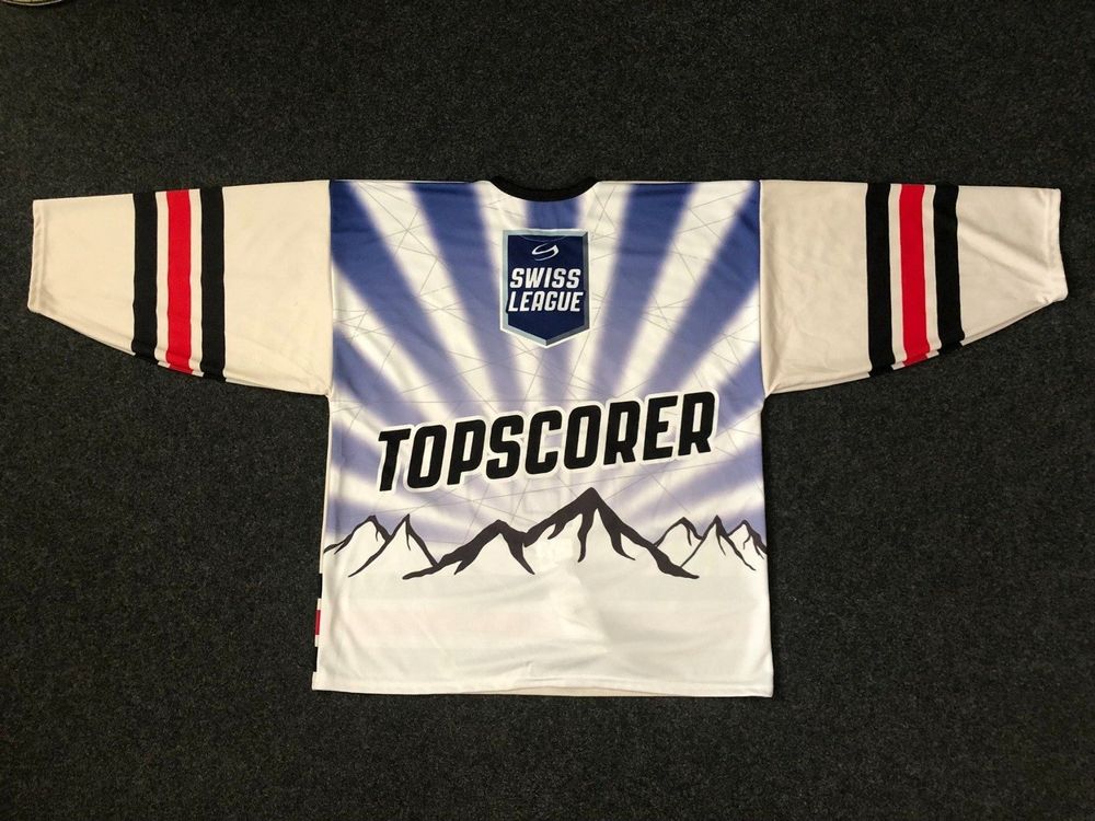 Topscorer | Gameworn Jubiläumstrikot 90 Jahre EHC Basel (Gebraucht) in ...