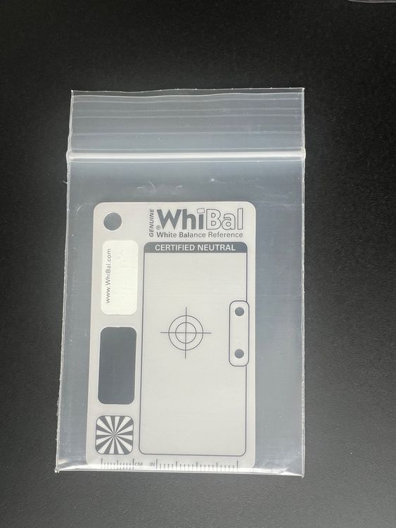 WhiBal G7 Weissabgleich karte (Neu (gemäss Beschreibung)) in Au ZH für ...