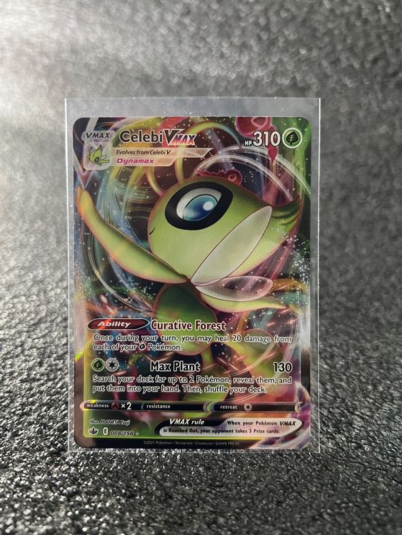 Pokémon Scarlet & Violet - Celebi VMax 008/198 (Neu (gemäss ...
