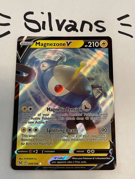 Magnezone V 056/196 Lost Origin Verlorener Ursprung EN (Neu (gemäss ...