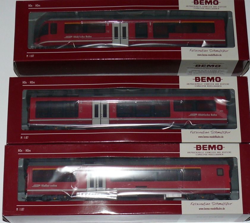 Bemo H0m: RhB AGZ ALVRA (Neu und originalverpackt) in Speicher für CHF 825 – mit Lieferung auf ...