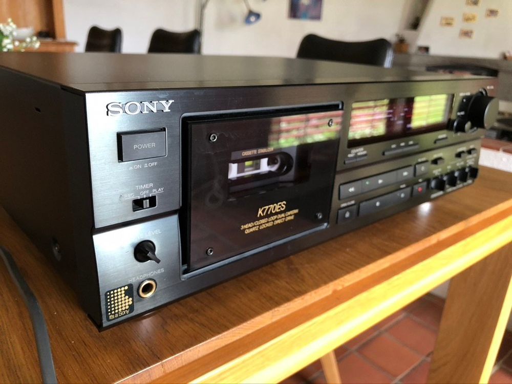 Sony Tape Deck TC-K 770ES High End in Neuzustand /Revidiert (Gebraucht ...