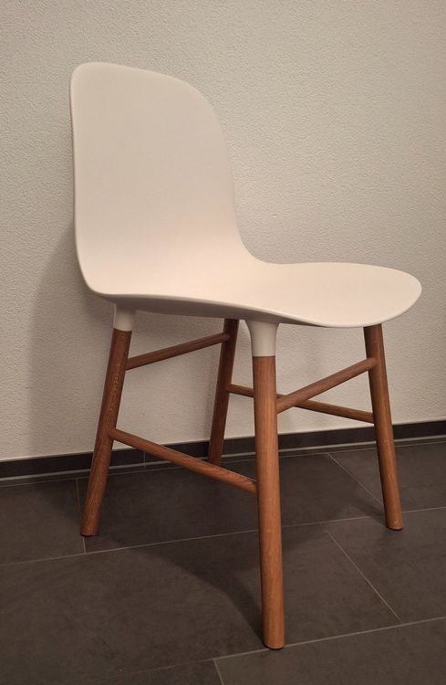 Stuhl Eiche Weiss