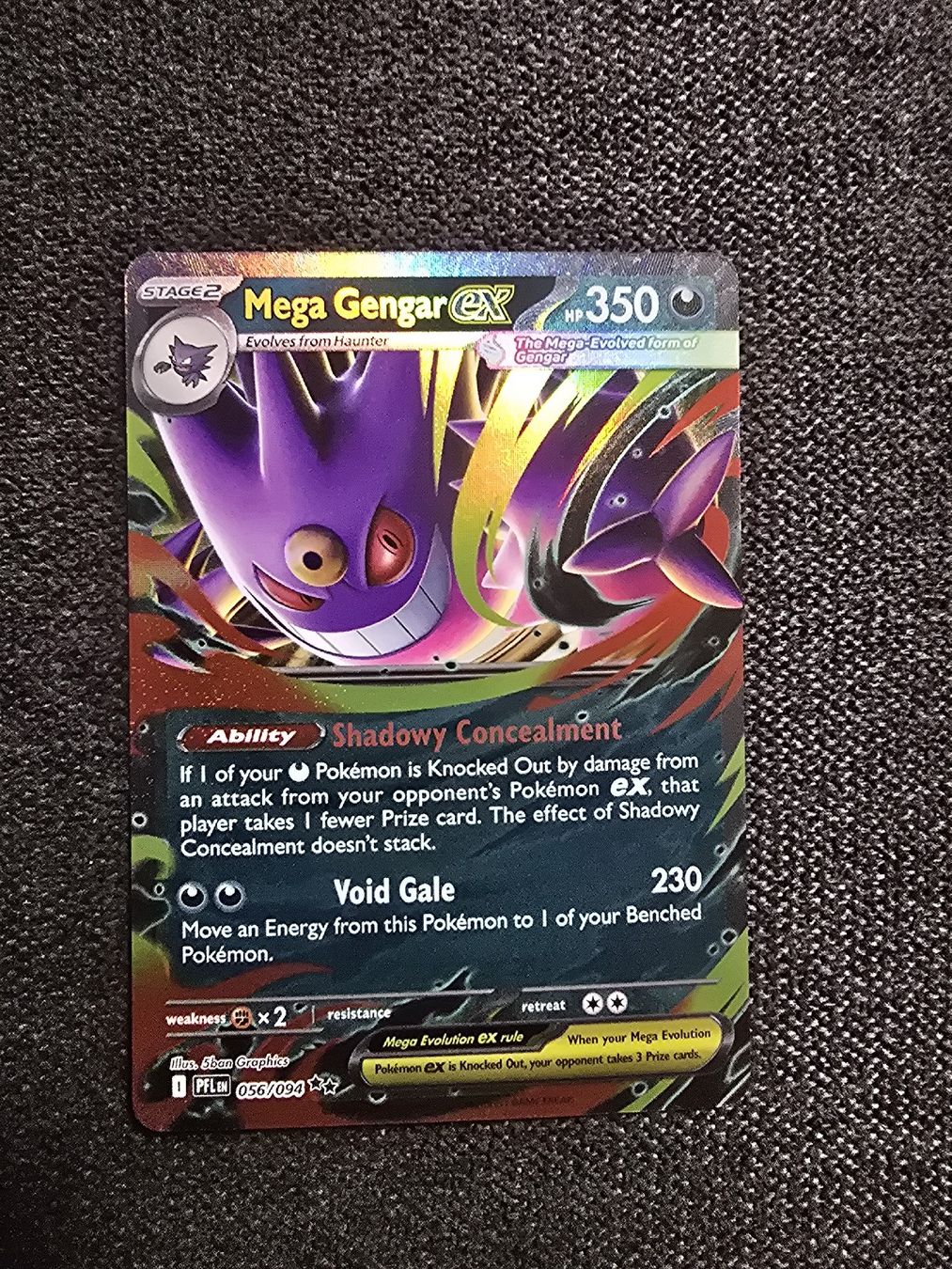 Pokemon Mega Gengar ex PFL EN 056/094 NM (Neu (gemäss Beschreibung)) in ...