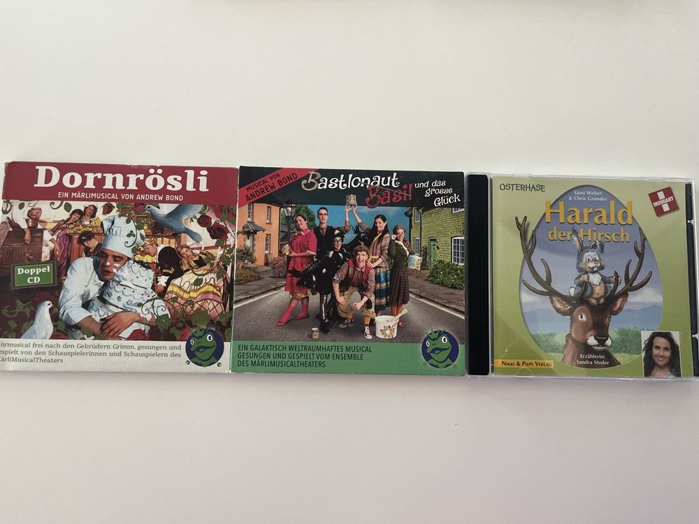 Andrew Bond Musicals - Dornrössli, Bastlionaut, Harald CDs 5 (Gebraucht ...