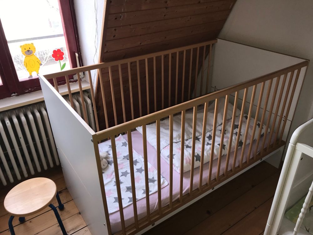 Baby Gitterbettli 70x140 cm und matratze | Kaufen auf Ricardo