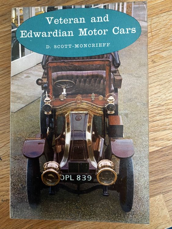 VETERAN & EDWARDIAN MOTOR CARS Scott-Moncrieff Buch 1955 | Kaufen auf ...