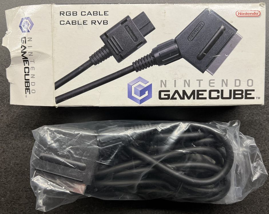 NINTENDO GAMECUBE / Original RGB Cable | Kaufen auf Ricardo