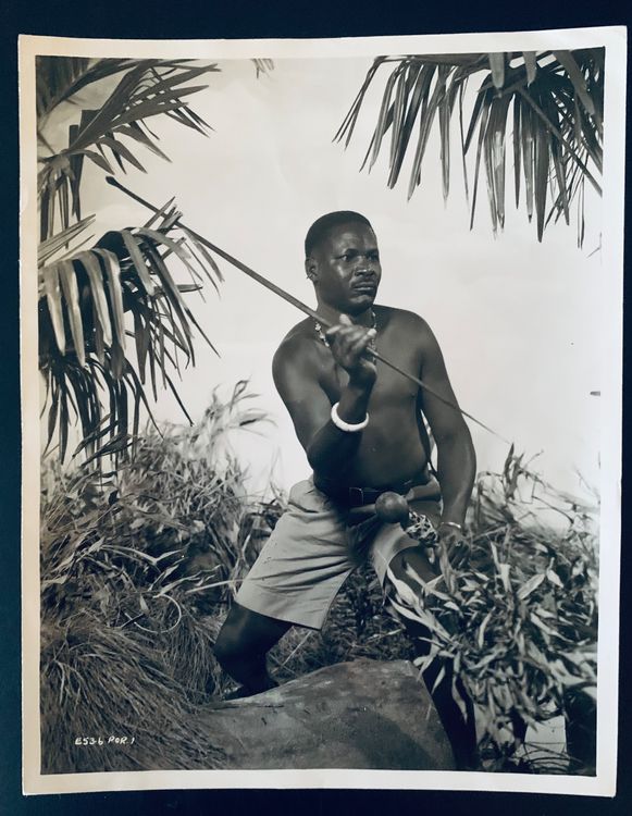 Presse Foto 1954 Michael Mataka in Duel in the Jungle (Gebraucht) in ...