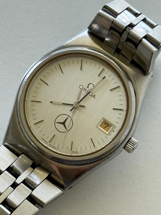 Omega Seamaster Herrenuhr Quarz Vintage Mercedes Benz (Gebraucht) in ...