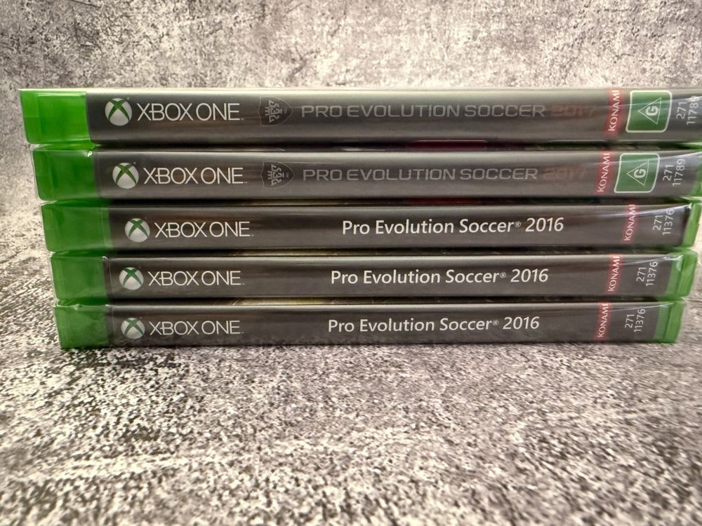 5 Stk. Pro Evolution Soccer 16/17 Promtional Copy I Xbox I (Neu und ...