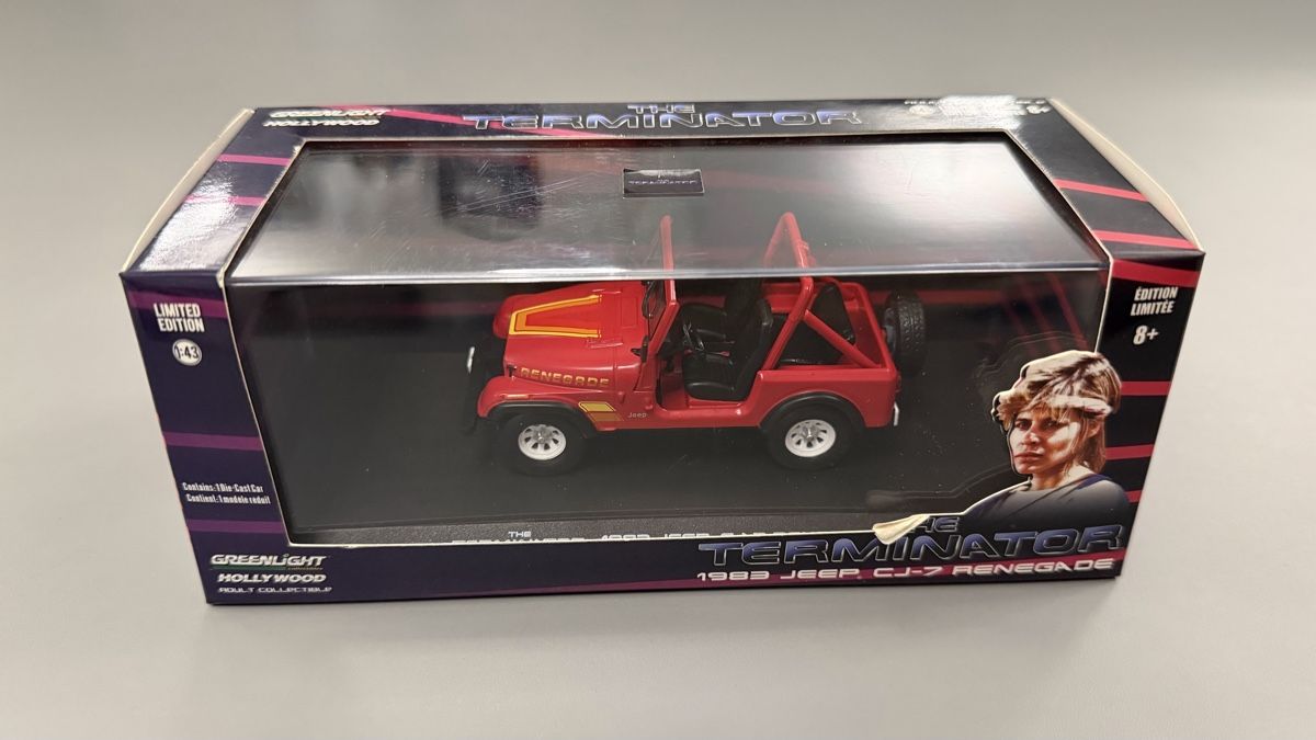 Terminator Jeep CJ-7 Renegade 1982, Greenlight, Neu 1:43 (Neu (gemäss ...