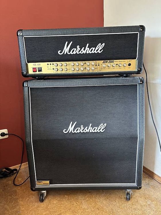 Marshall TSL100 JCM2000 Topteil + Marshall 1960AV 4x12 Box (Gebraucht ...
