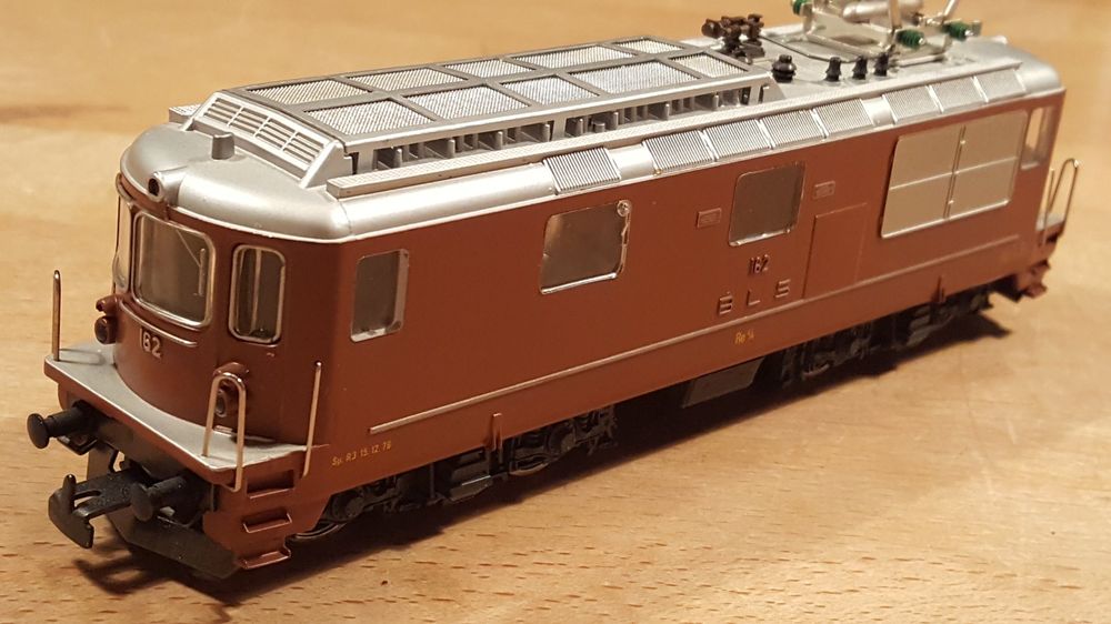 Modellbahnlokomotive HAG Nr.181 Re 4-4 BLS 162 braun (Gebraucht) in ...
