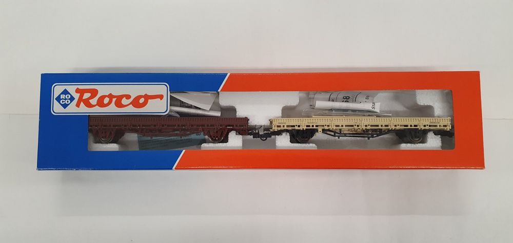 Roco 44068 SBB Set Ks Rungenwagen (Bauabteilung) (Neu und ...