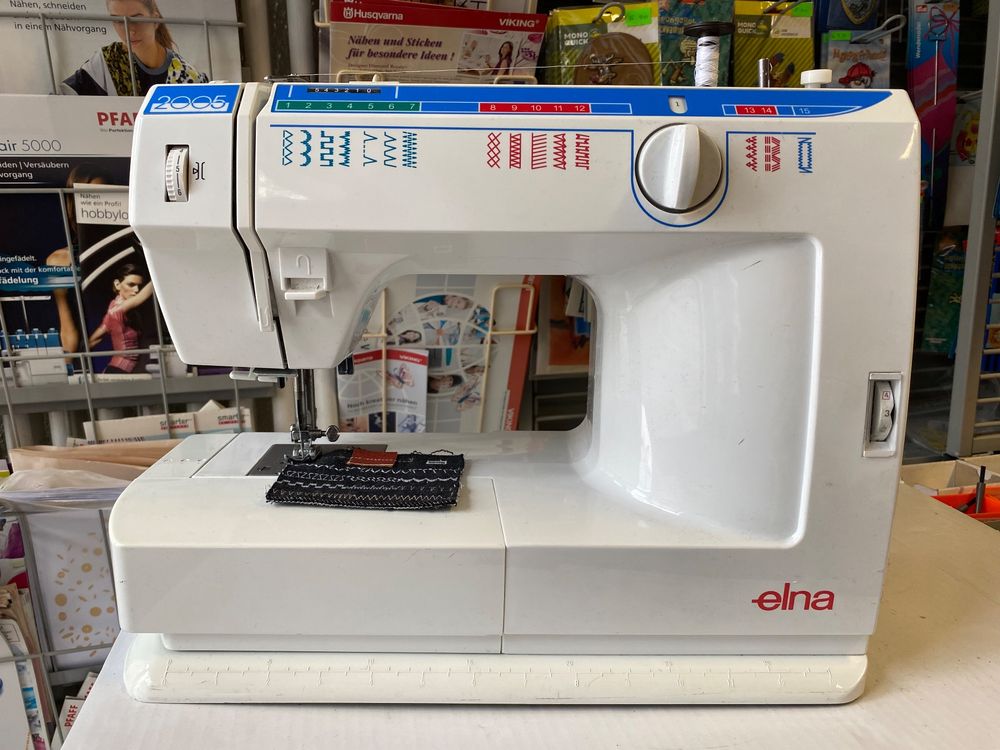 Nähmaschine Elna 2005, mit 15 Stichprogrammen, ab 1.-- Fr. | Kaufen auf ...